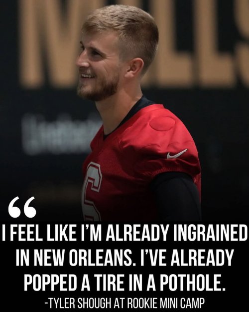 Video - Tyler Shough’s passes at rookie camp [Underhill: Shough made us ...