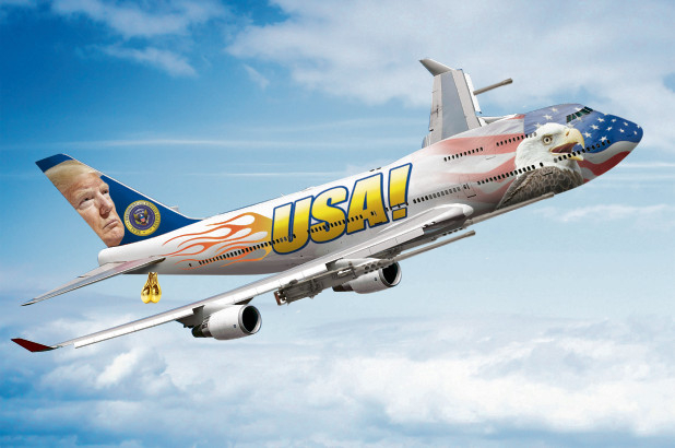Trump redesigning Air Force One livery (paint-scheme) - to be "the top ...